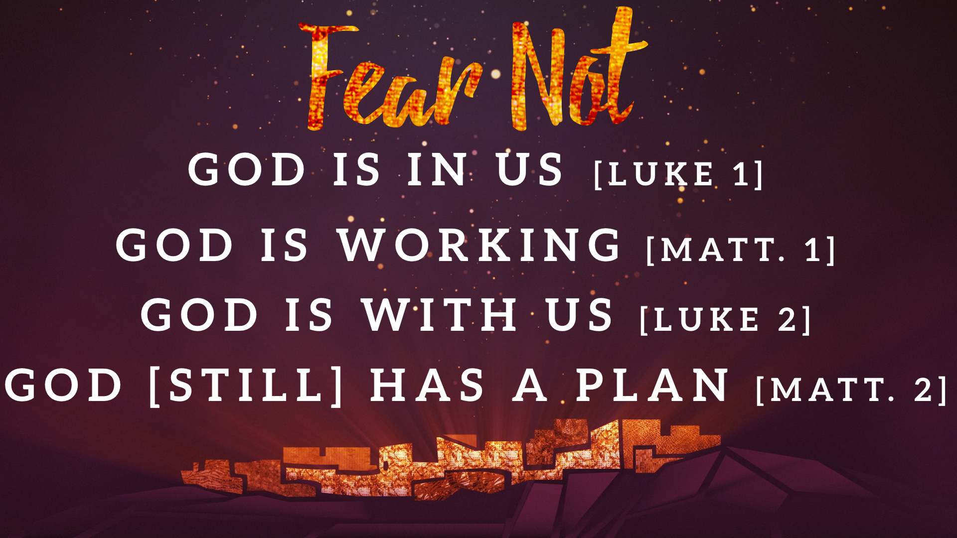Fear Not [Christmas 2016] - TravisAgnew.org