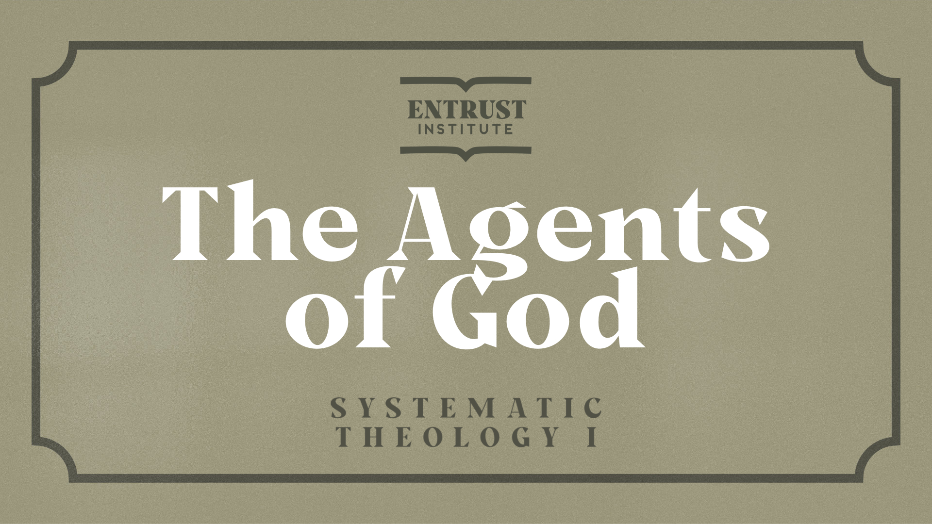 The Agents of God – TravisAgnew.org The Agents of God – TravisAgnew.org